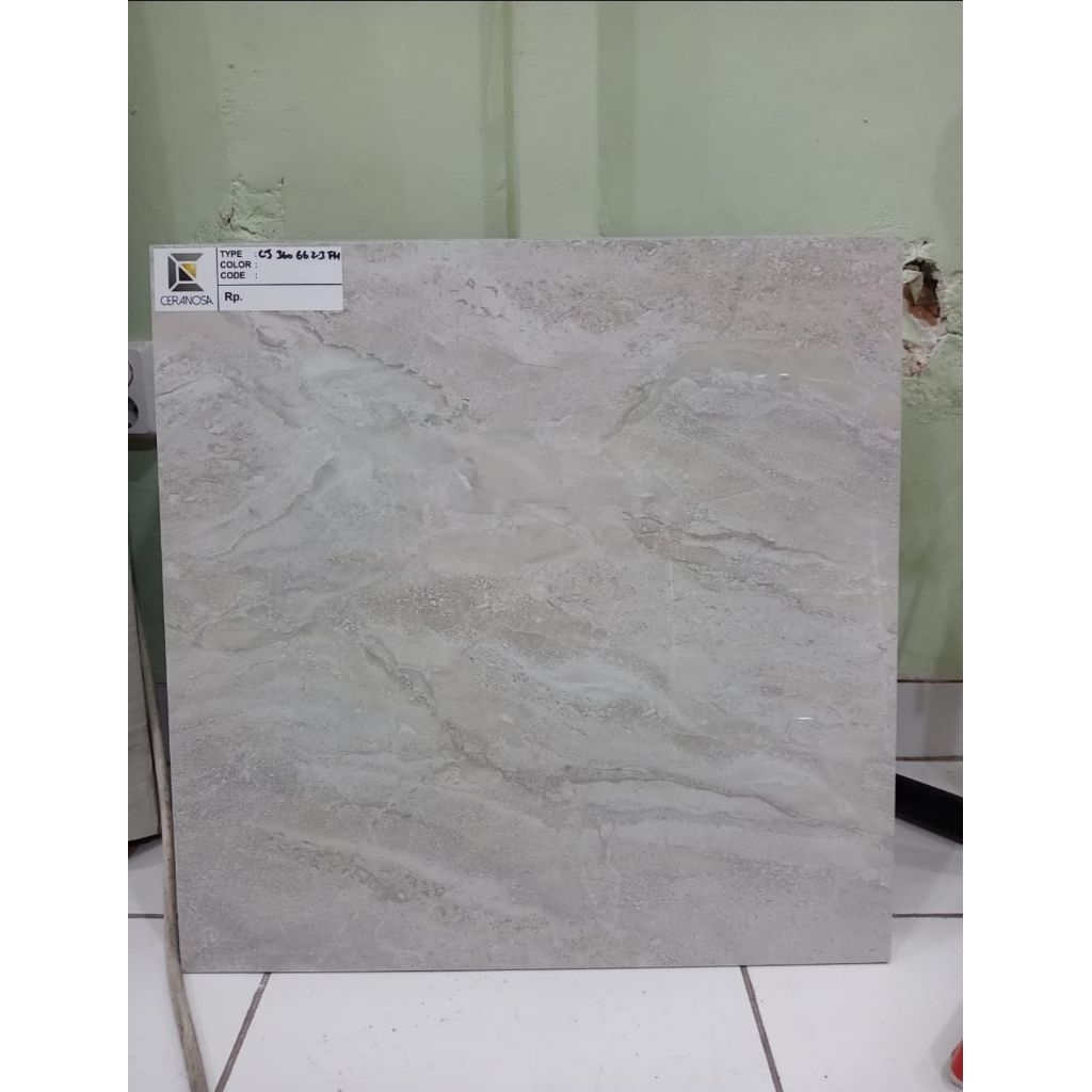 Jual granit ceranosa CJ 360 6623 FH 60*60 ABU MARMER | Shopee Indonesia