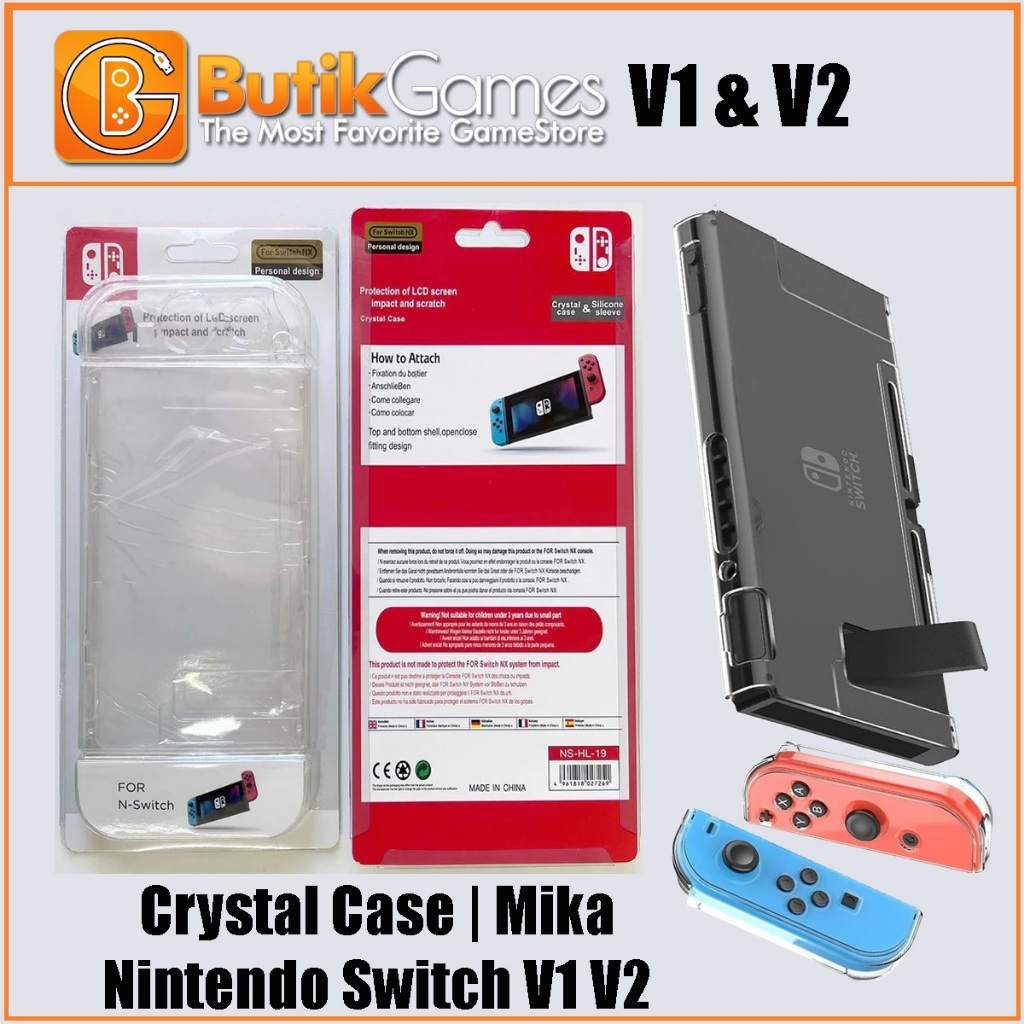 Jual Tas Crystal Case Transparant Transparan Mika Casing Slim Nintendo ...