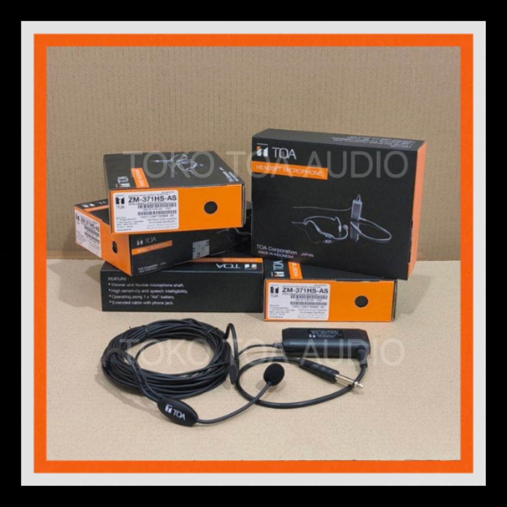 Jual MICROPHONE MIC BANDO KABEL TOA ZM-371 ZM 371 ORIGINAL MIKROFON ...