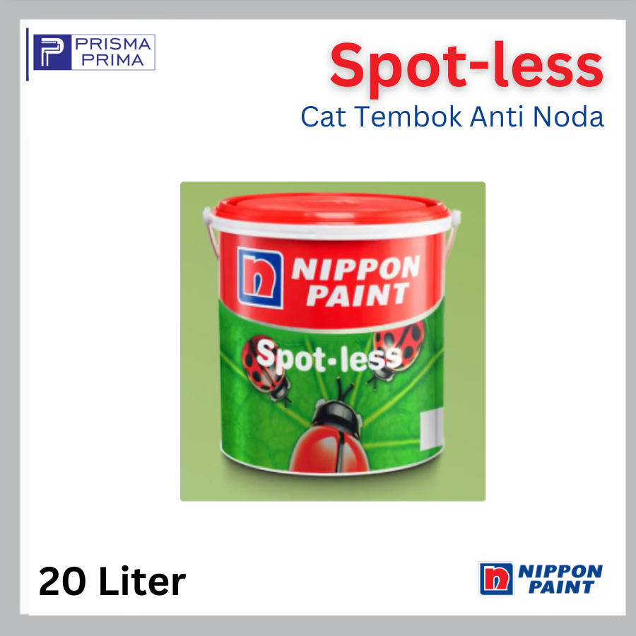 Jual Cat Tembok Interior Anti Noda Nippon Spotless Nippon Paint Pail 20 ...