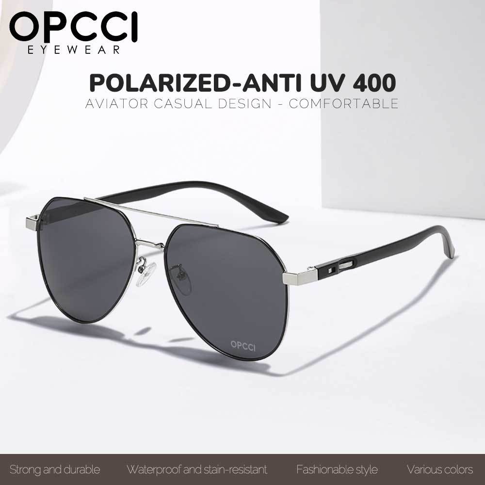 Jual Opcci Kacamata Hitam Sunglasses Lensa Polarized Model Kotak ...
