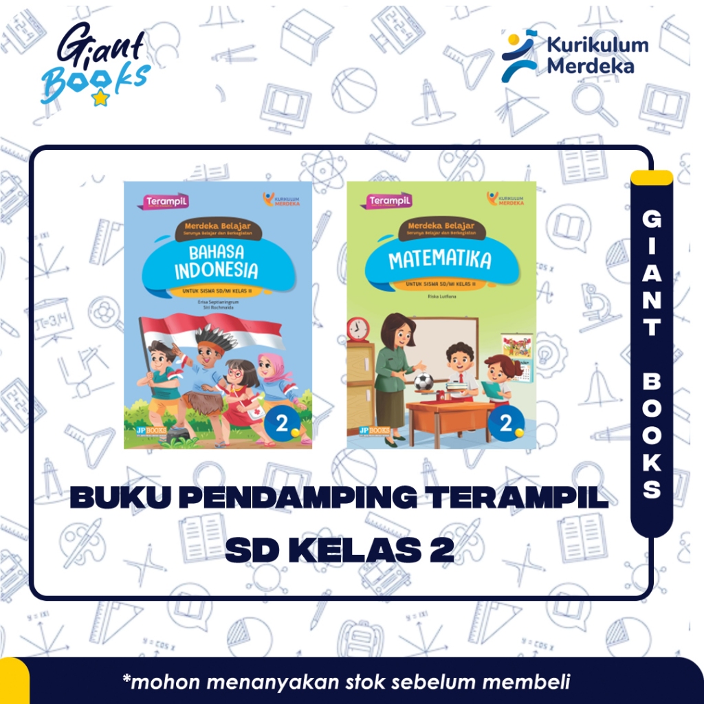 Jual GIANT BOOKS – Buku Teks Siswa Pendamping Terampil Kurmer Sekolah Sd Kelas 2 - Kurikulum ...