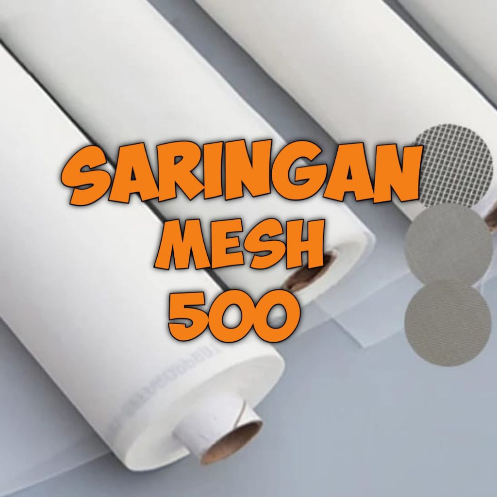 Jual kain saringan nylon mesh 500 | Shopee Indonesia