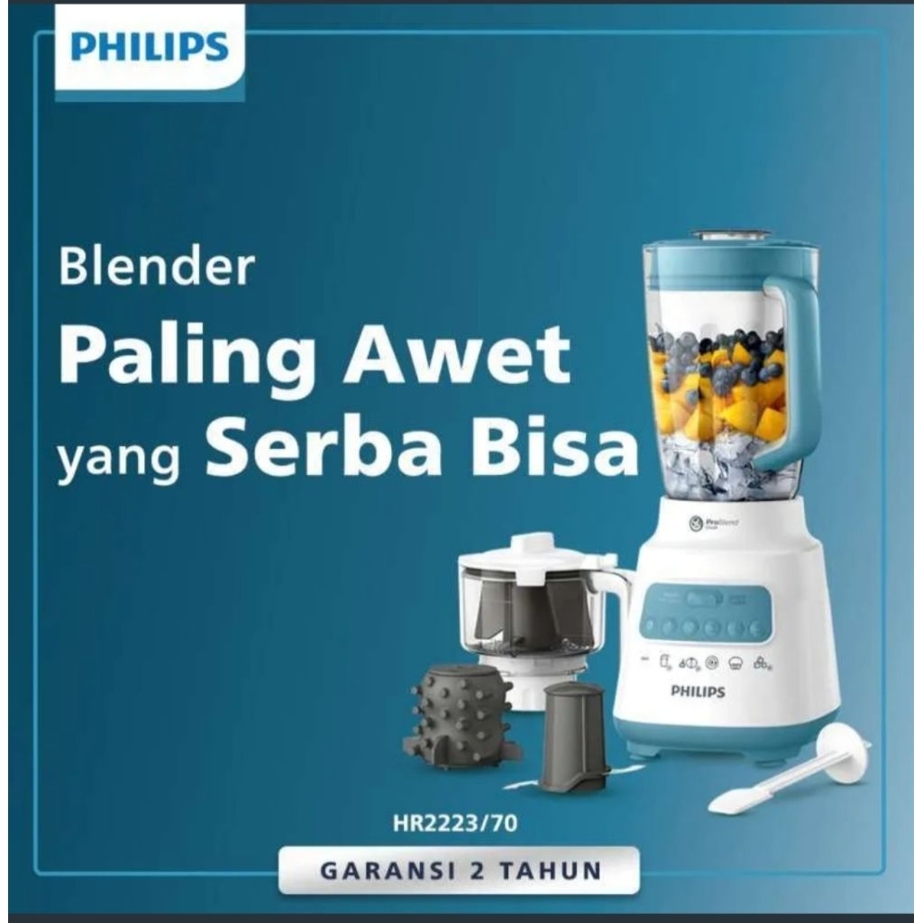 Jual BLENDER PHILIPS SERIES 5000 HR2223/70 Blender 4IN1 Blender ...
