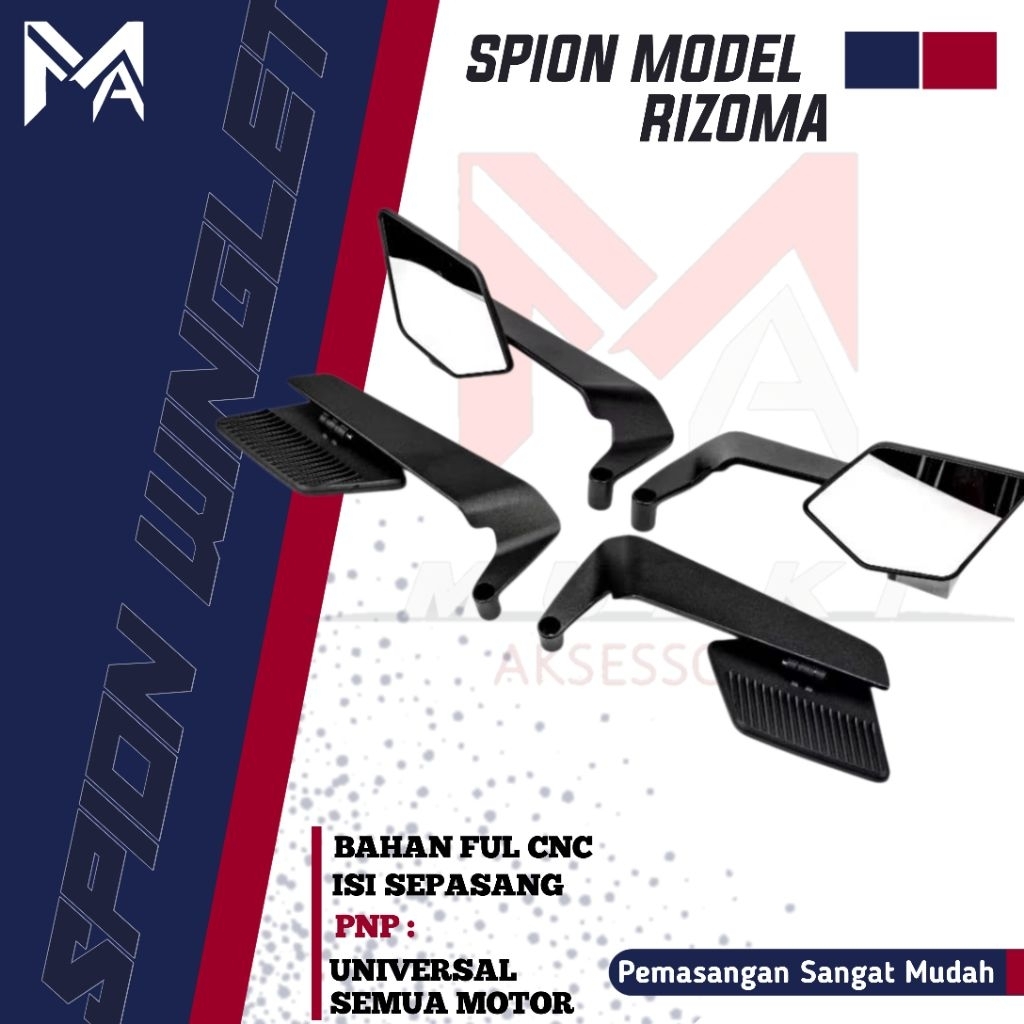 Jual Spion Winglet Model Rizoma Universal Semua Motor PCX STYLO ADV ...