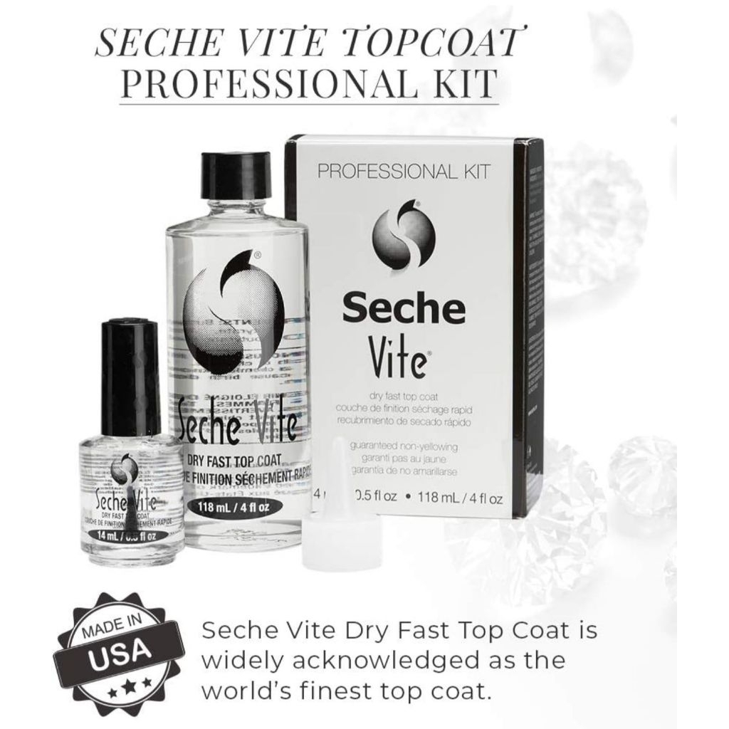 Jual SECHE VITE TOP COAT (118ML + 14ML) | Shopee Indonesia