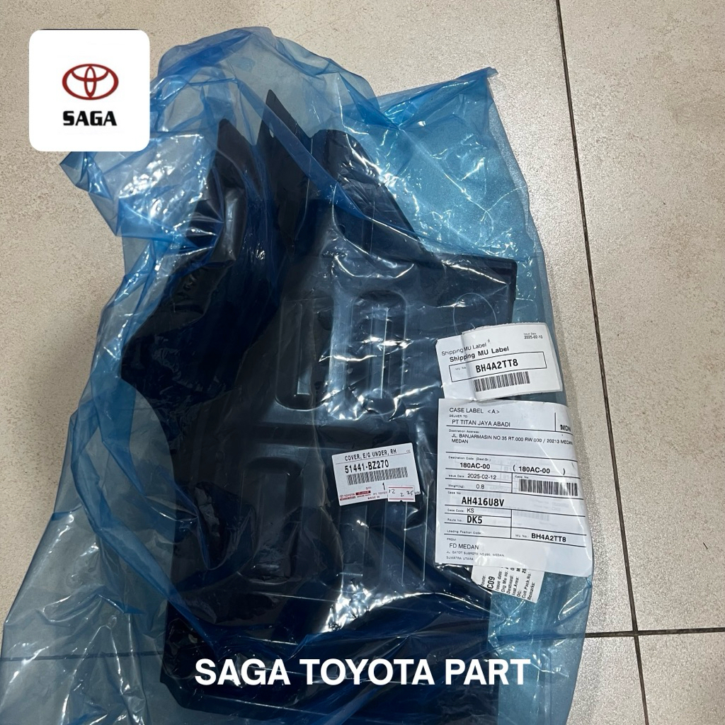 Jual Tutup Cover Mesin Bawah Deck Dek Bawah Mesin Engine Kanan Agya ...