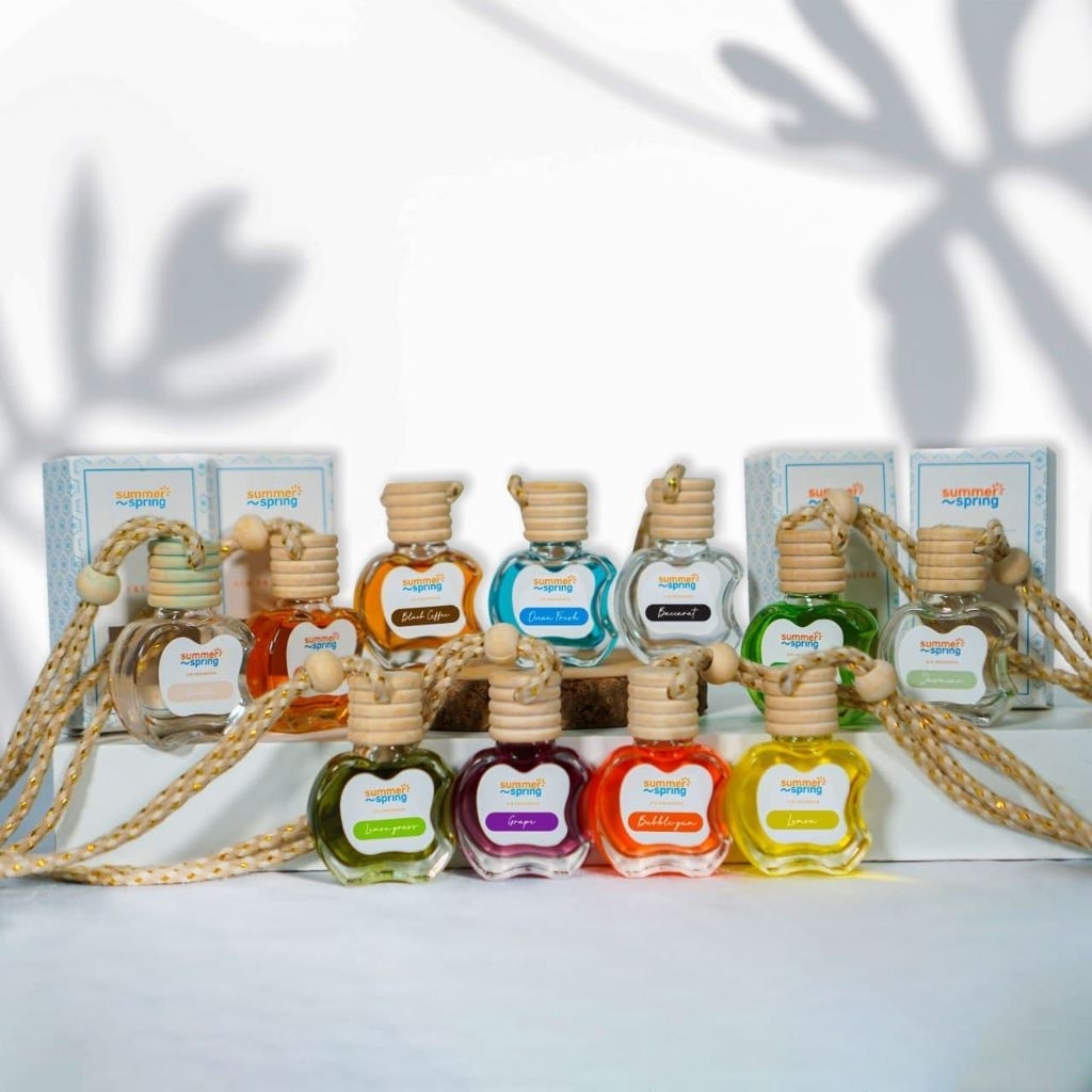 Jual Pengharum Botol Apel SummerSpring 10 ml / Pengharum Mobil Aroma ...