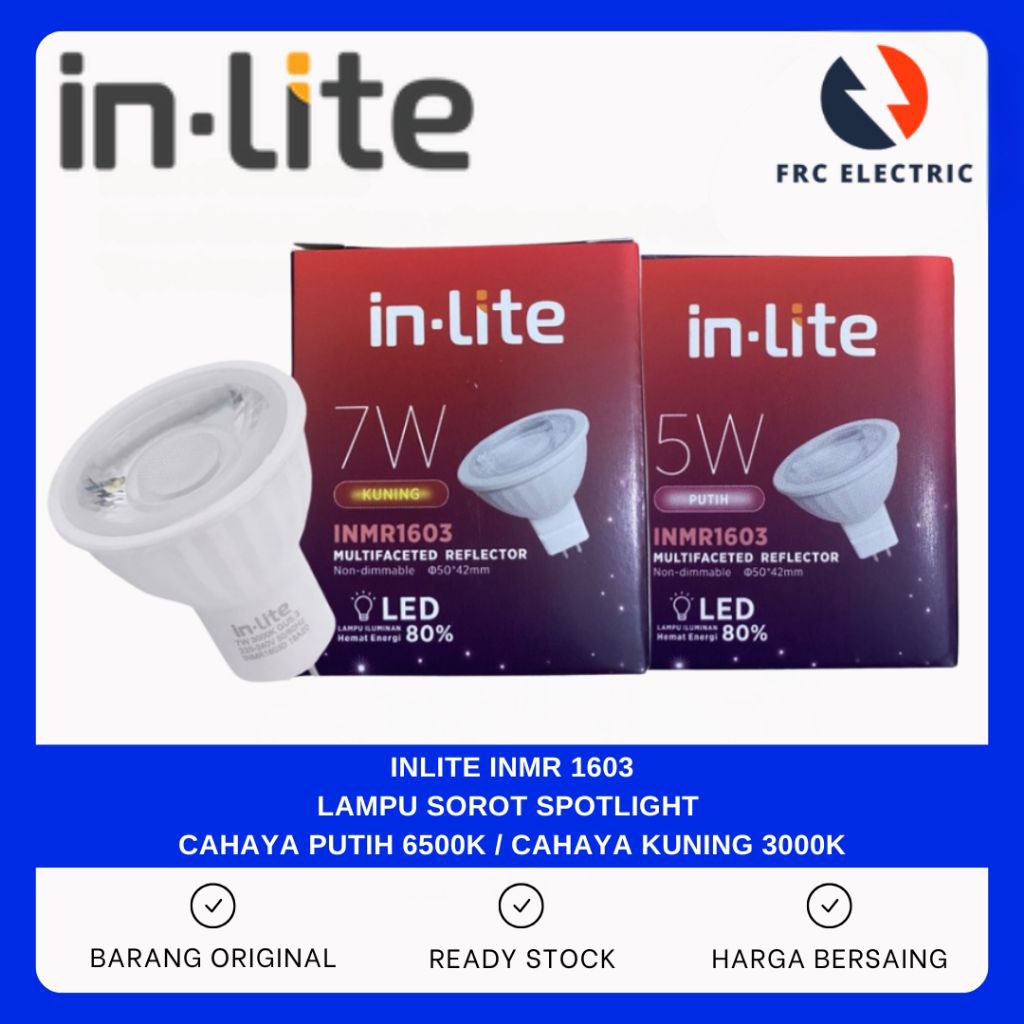 Jual Inlite INMR1609 5 WATT - Inlite INMR1603 7 WATT- LAMPU SOROT TUSUK ...