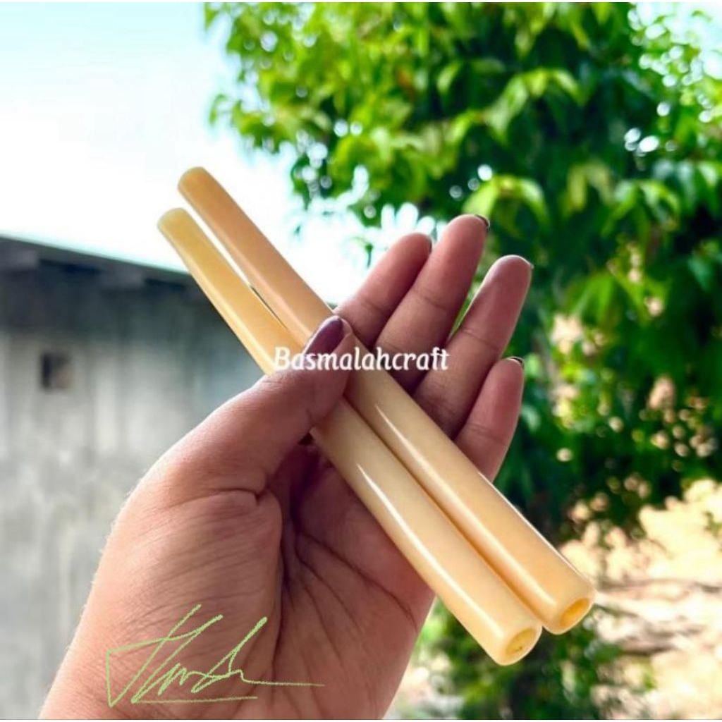 Jual once tulsap pipa tulang sapi panjang 11-13 cm super mulus rasa ...