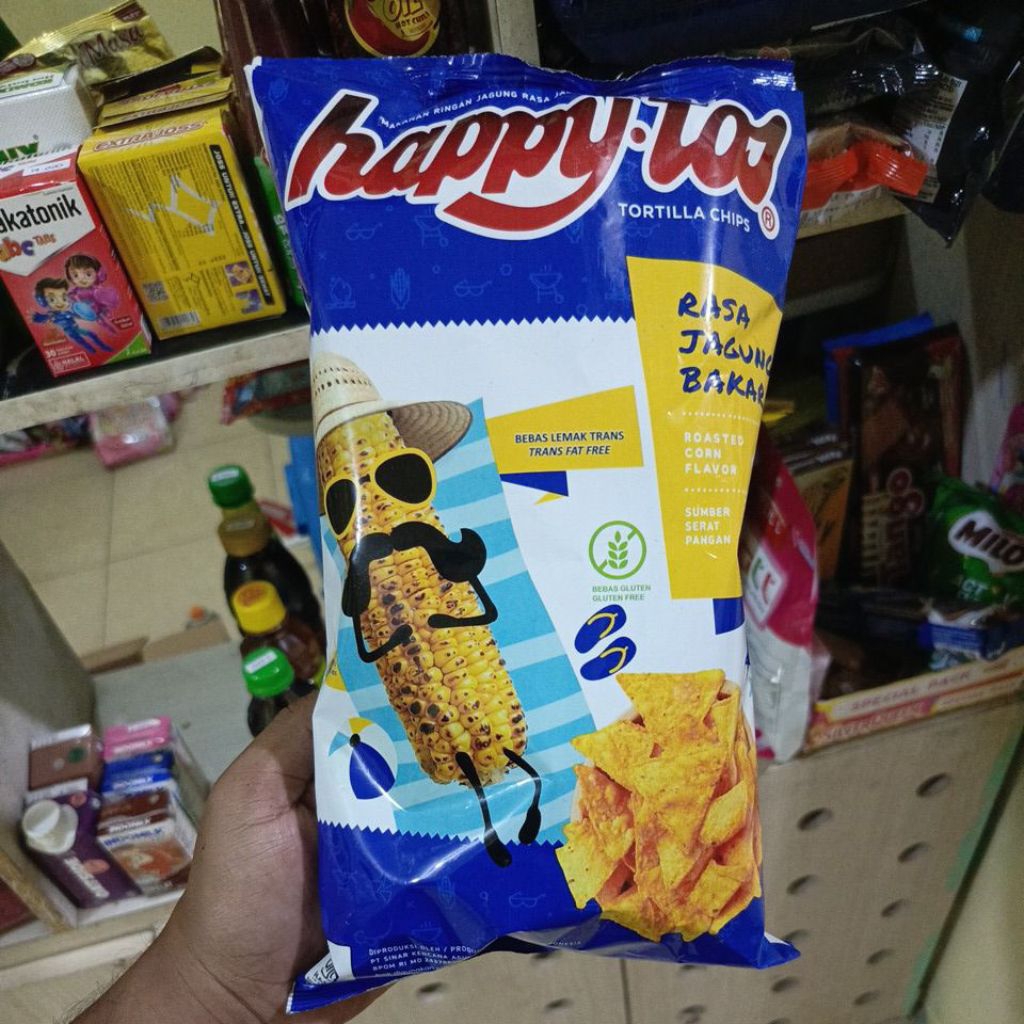 Jual HAPPY TOS TORTILLA CHIPS 140g | Shopee Indonesia