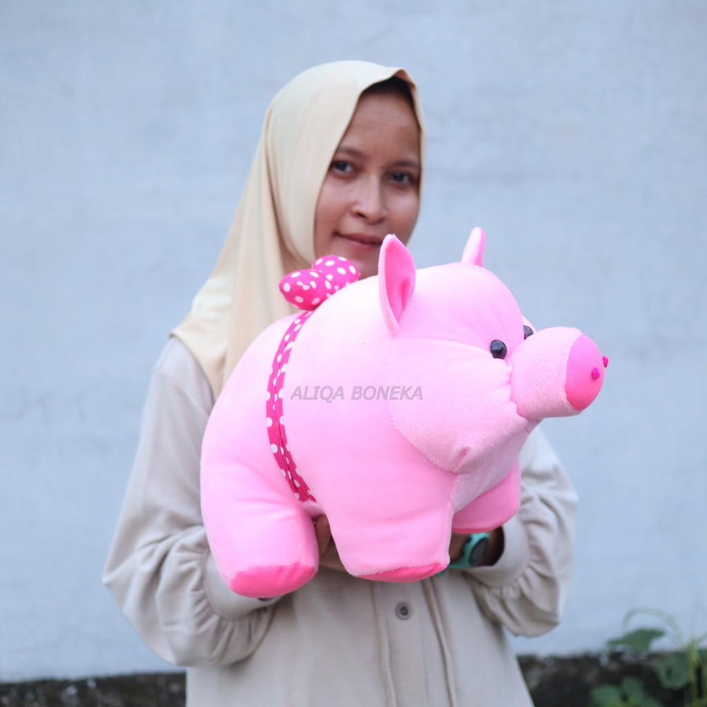 Jual Boneka babi L pink TERMURAH BISA COD COCOK untuk kado ulang tahun ...