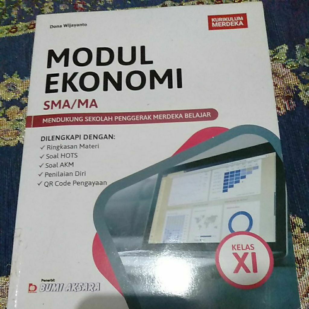 Jual Modul Ekonomi SMA/MA kelas XI kurikulum merdeka Bumi Aksara | Shopee Indonesia