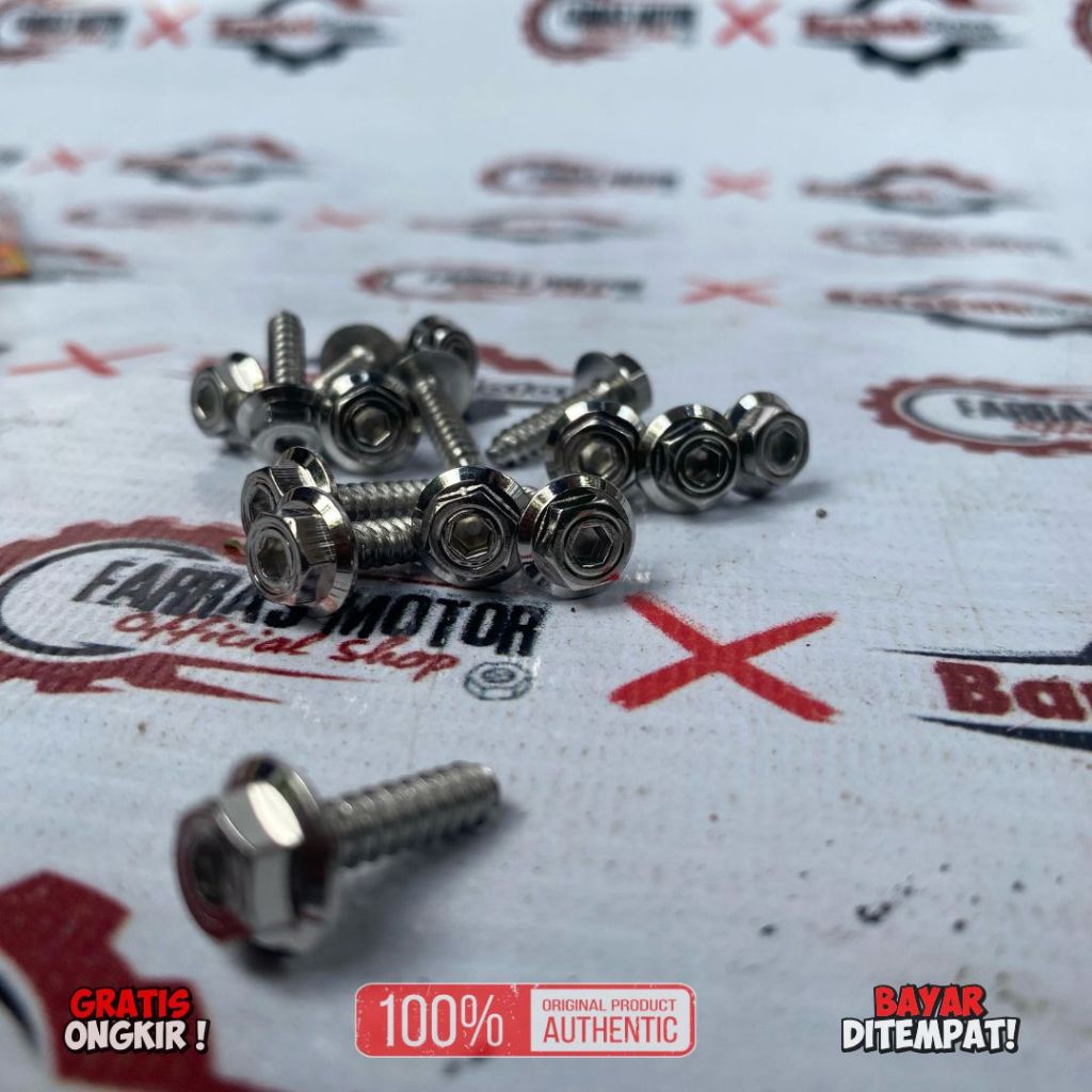 Jual BAUT PROBOLT SCRUP BAUT BODI BODY HONDA CLICK BEAT VARIO MODEL ...