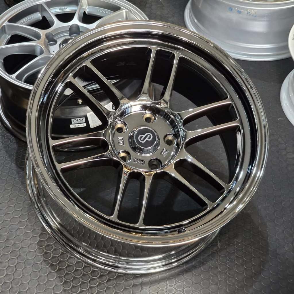 Jual Velg Enkei RPF1 - Black Chrome Ring 18 Lebar 9 ET 22 PCD 5x114 Warna Black Chrome | Velg ...