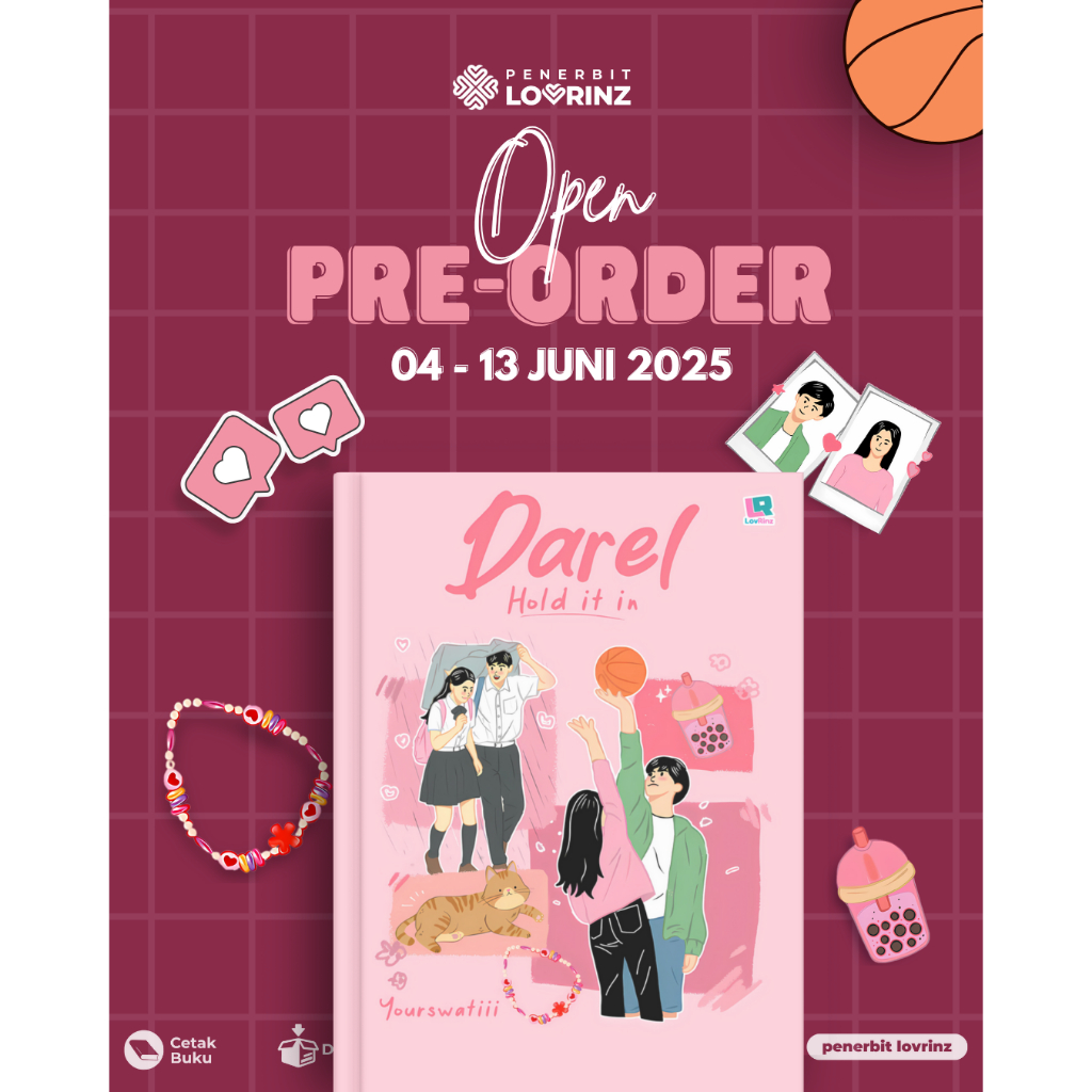 Jual Buku Original Darel Hold It In oleh Yourswatii - Penerbit Lovrinz | Shopee Indonesia
