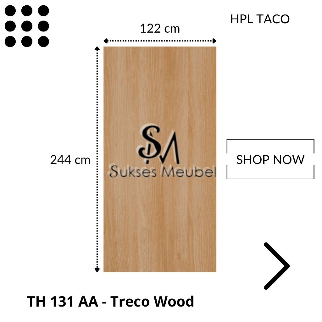 Jual TACO HPL Woodgrain Cherry TH 131 AA - Treco Wood | Per 1 Lembar Ukuran 122cm x 244cm ...