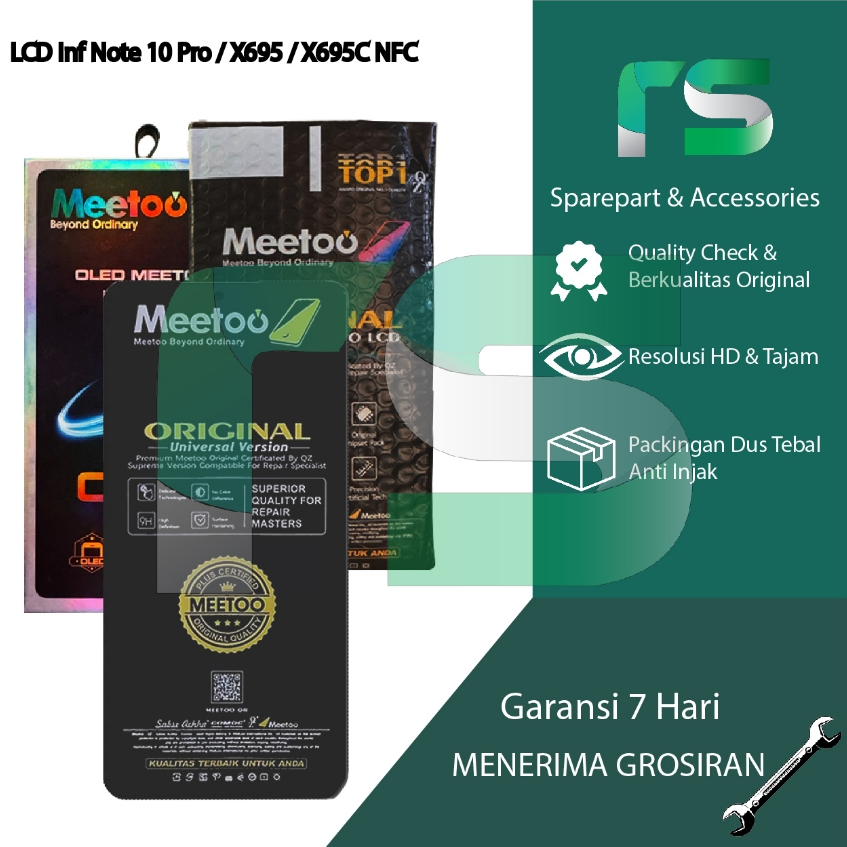 Jual LCD TOUCHSCREEN INF NOTE 10 PRO (X695) FULLSET COMPLETE | Shopee ...