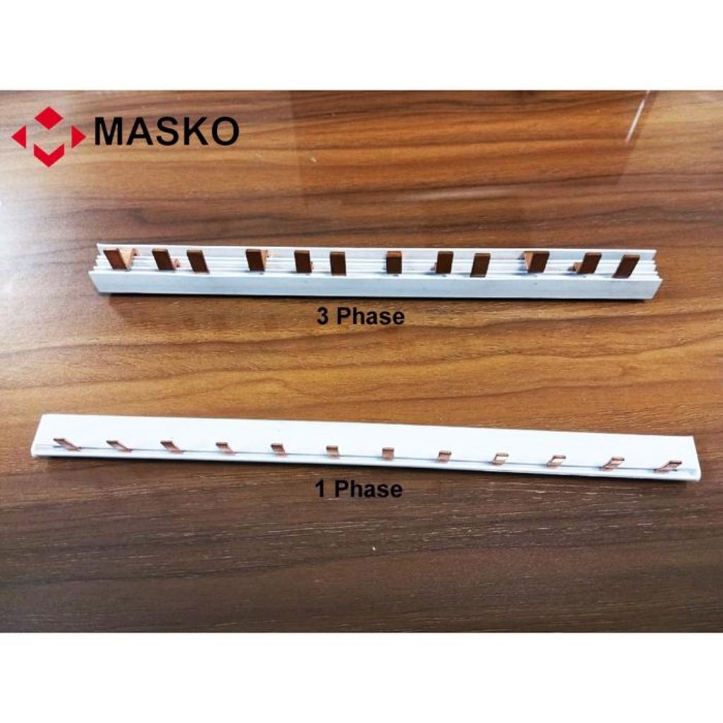 Jual Sisir MCB / Busbar Sisir MCB 1 Phase & 3 Phase Masko 1P /3P ...