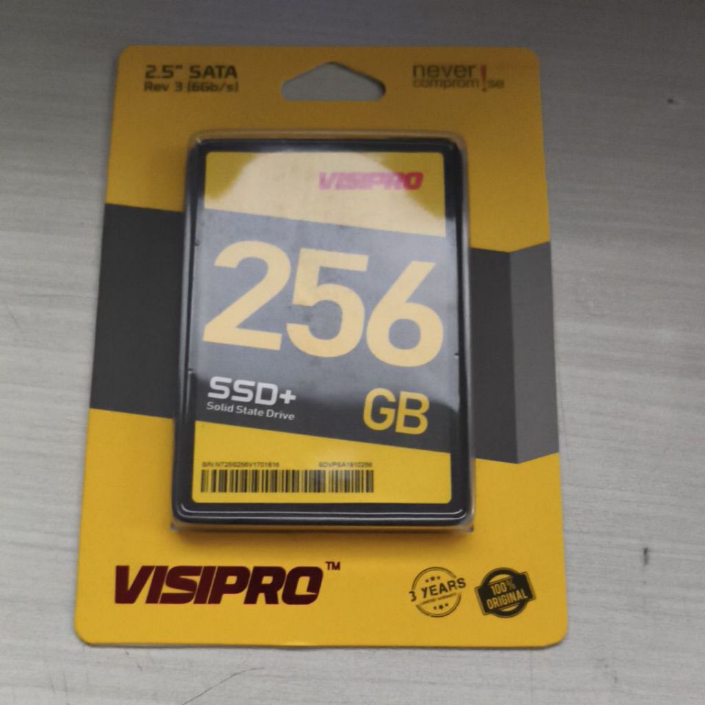 Jual SSD Visipro 256 gb baru | Shopee Indonesia