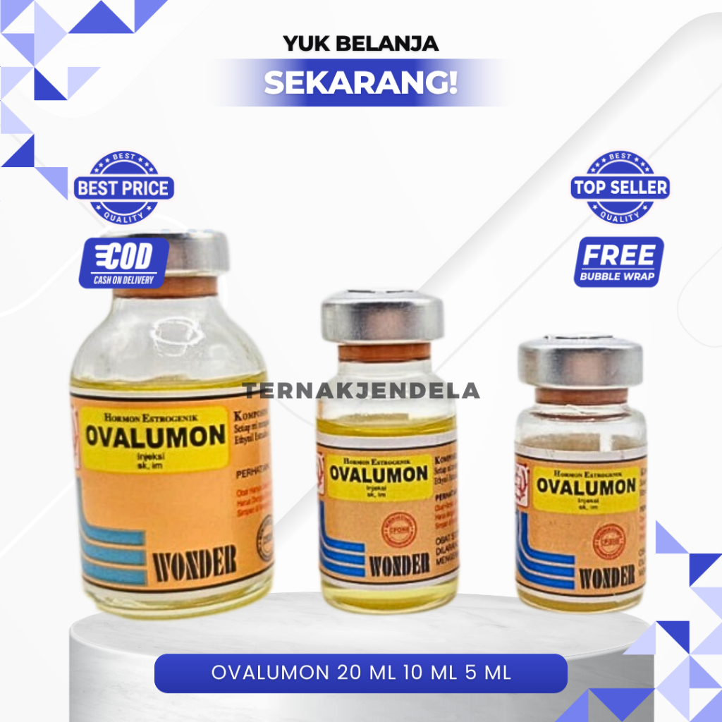 Jual OVALUMON 20 ML 10 ML DAN 5 ML - Hormon untuk Memperbaiki Fungsi ...