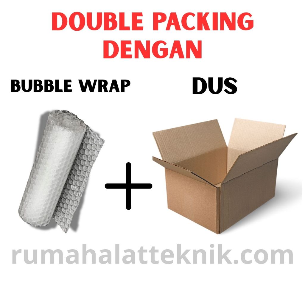 Jual Double Packing dengan Bubble Wrap atau Dus Rumah Alat Teknik ...