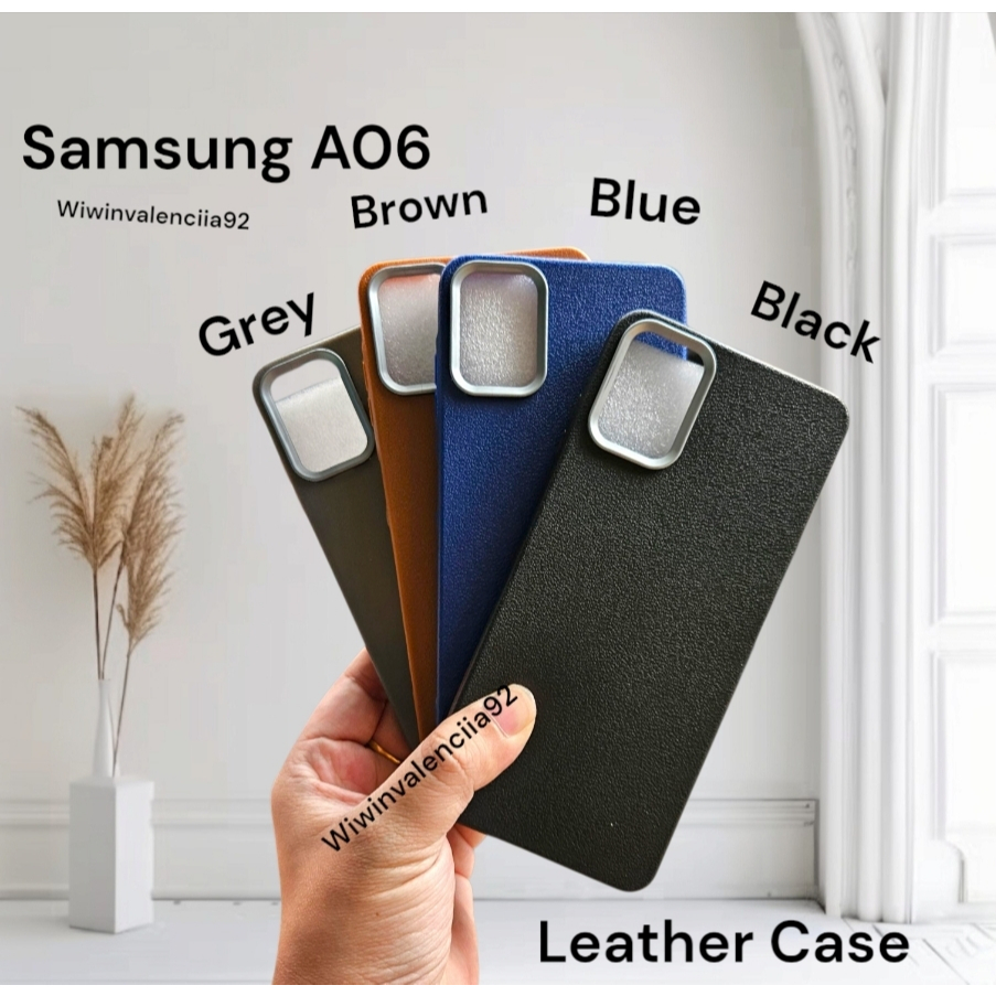 Jual Wiwinvalenciia92 Compatible with SAMSUING GALAXY A06 4G Leather ...