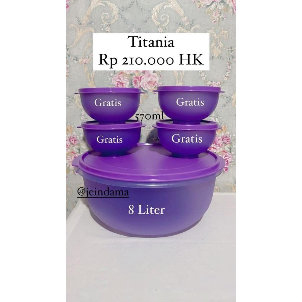 Jual TITANIA FREE TAZA 4 MANGKOK 570ML | Shopee Indonesia