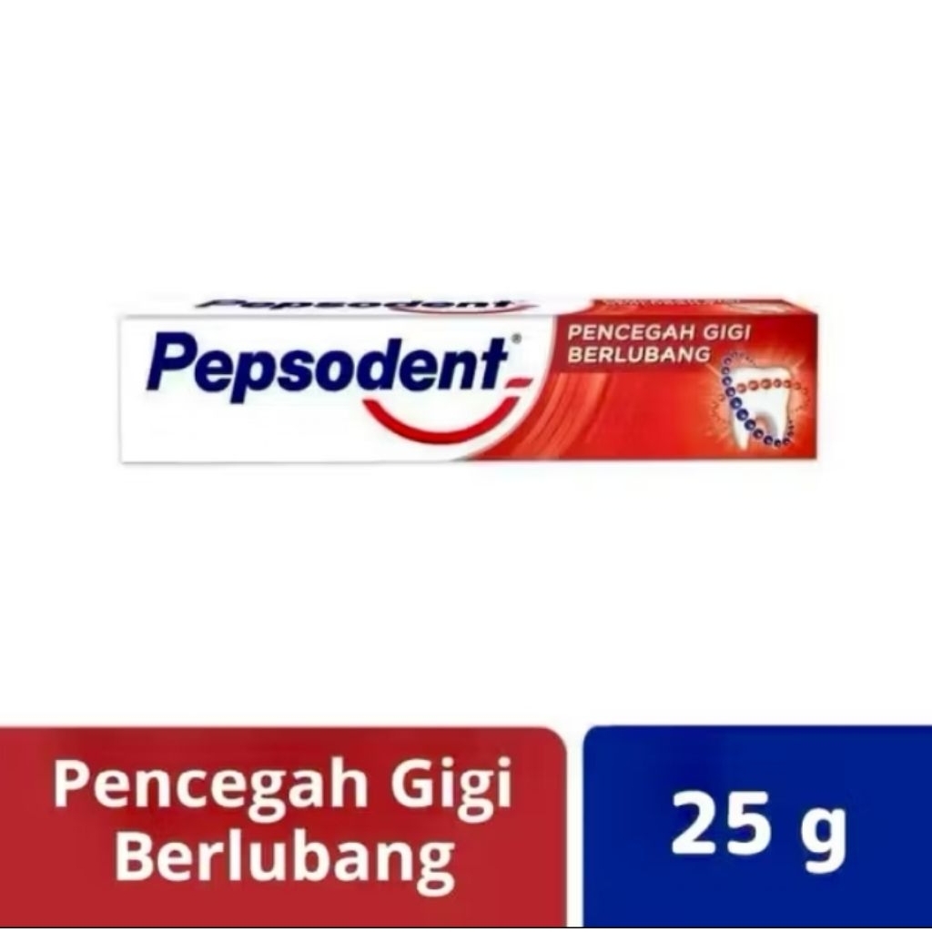 Jual Pepsodent Pasta Gigi 25gr - Pepsodent Ukuran Travel 25gr | Shopee ...