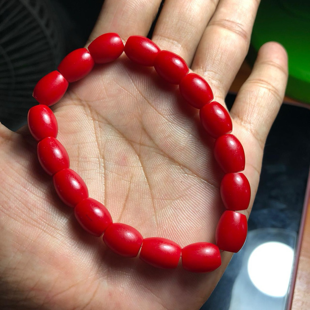 Jual Gelang Batu Alami Marjan Asli Mekkah 011 | Shopee Indonesia