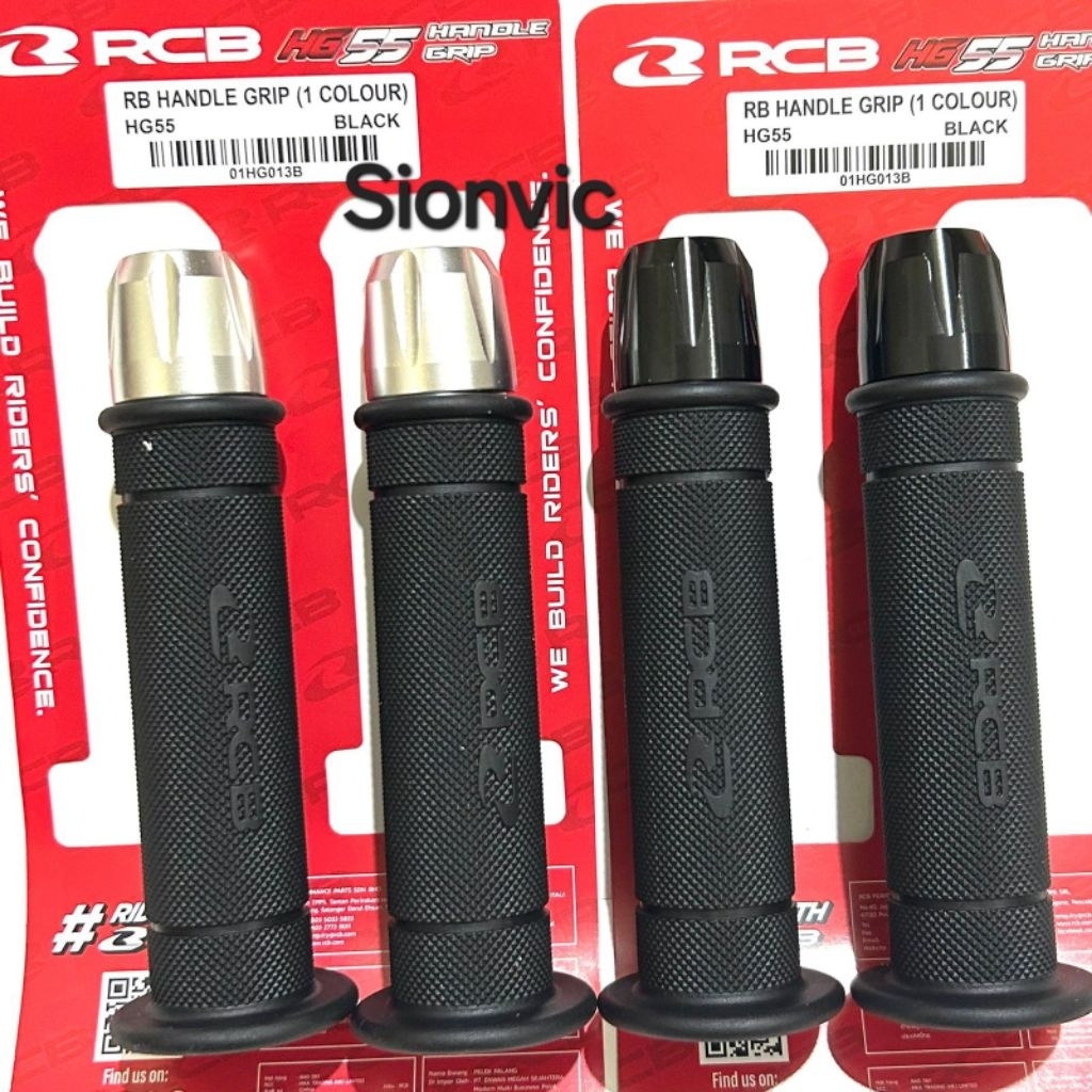 Jual Grip RCB HG55 Set jalu stang cnc Universal Bisa untuk semua jenis ...