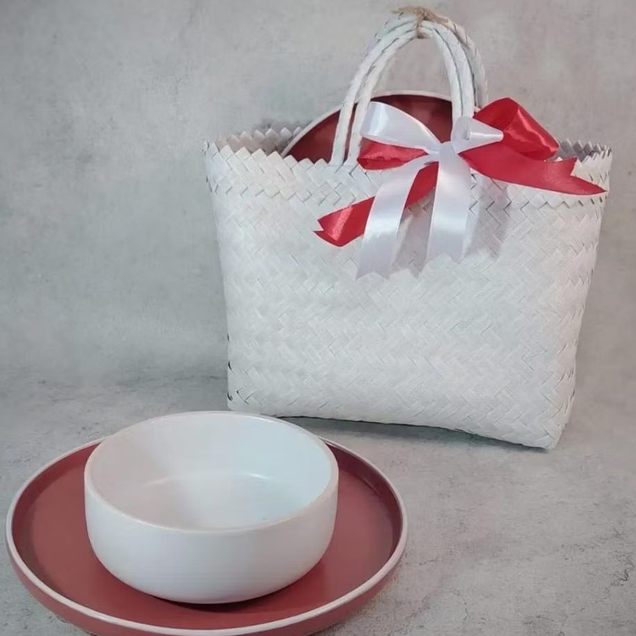 Jual tas anyaman cantik home made | Shopee Indonesia