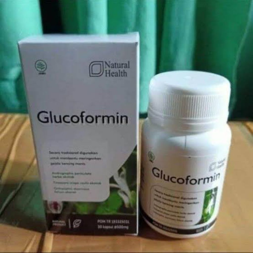 Jual GLUCOFORMIN Asli Obat Diabetes Kencing Manis Menurunkan Kadar Gula ...