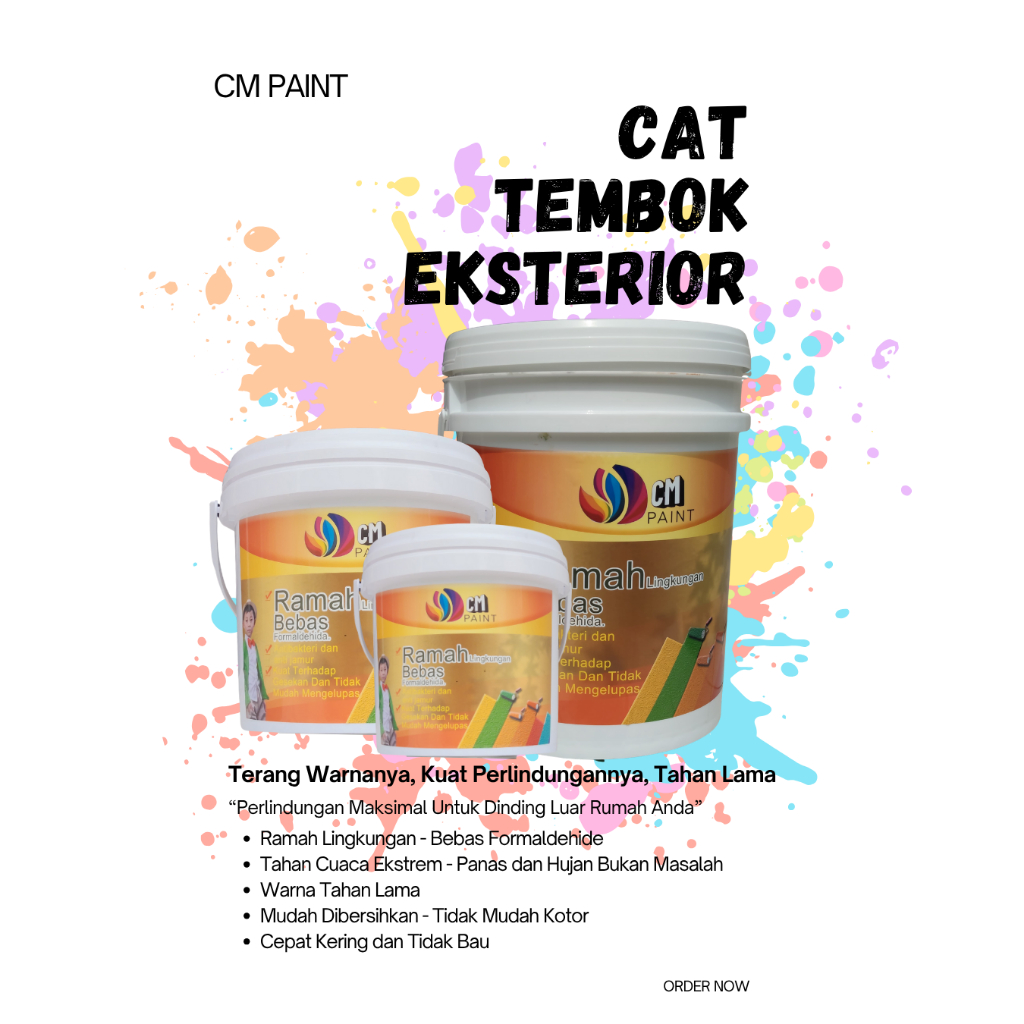 Jual CM Paint Cat Tembok EKSTERIOR 25 KG | Shopee Indonesia
