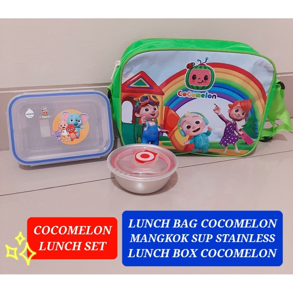 Jual lunch box cocomelon kotak bekal karakter cocomelon mangkuk sup ...