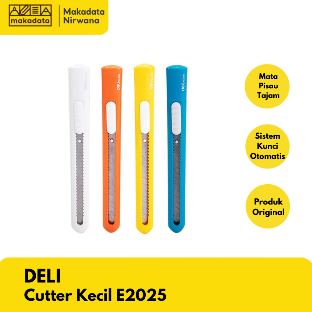 Jual DELI CUTTER KECIL E2025 (1 PCS) | Shopee Indonesia