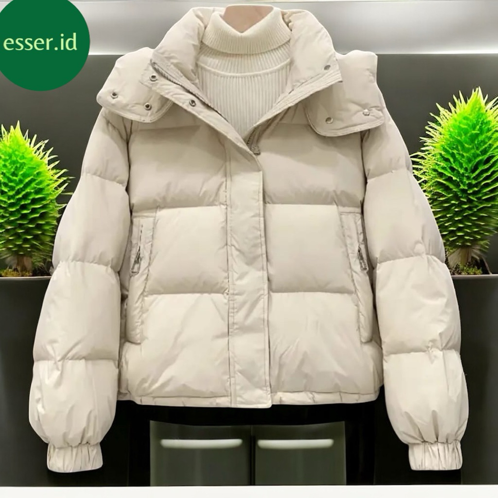 Jual New arrival Jaket Winter Musim Dingin Wanita Jaket Puffer Gaya ...
