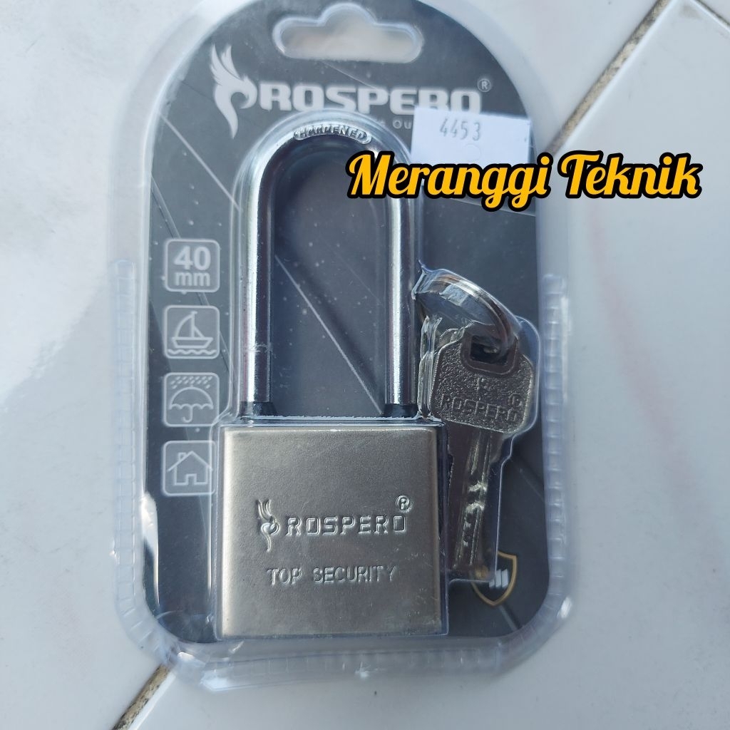 Jual id4453 Gembok pintu gerbang prospero 40 mm | Shopee Indonesia