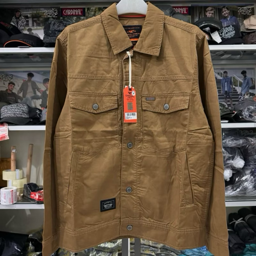 Jual Kemeja Jaket Outer Cardinal Original | Shopee Indonesia