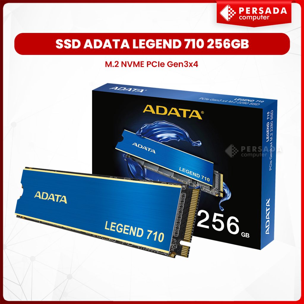 Jual SSD ADATA LEGEND 710 256GB M.2 NVME PCIe Gen3x4 | Shopee Indonesia