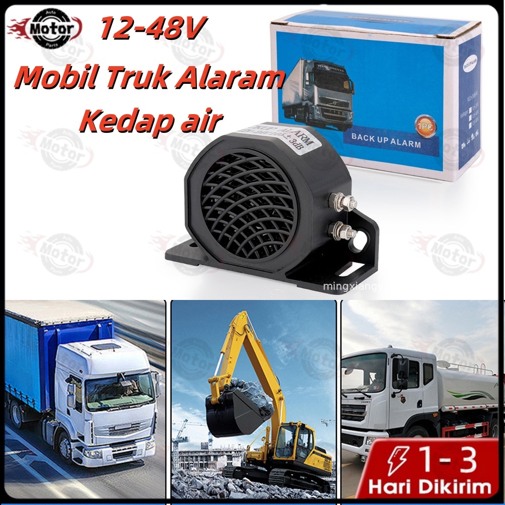 Jual Waterproof 12-48V Klakson Mobil Truk Alaram Alarm Mundur Alarm ...