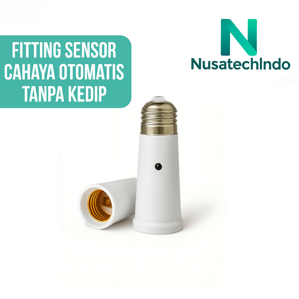 Jual Fitting Sensor InfraMerah 100 Watt Anti Kedip | Shopee Indonesia
