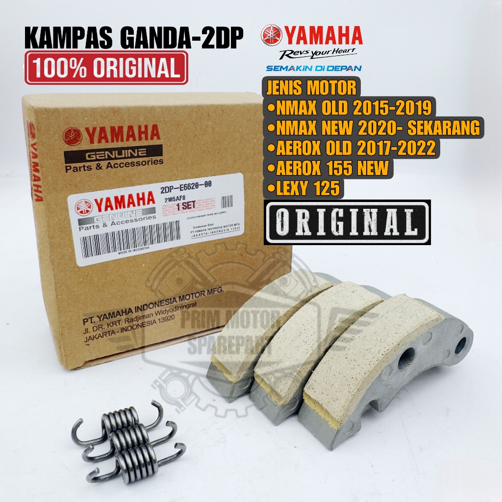 Jual ORIGINAL KAMPAS GANDA 2DP NMAX N-MAX 155 OLD, NMAX NEW, AEROX OLD ...