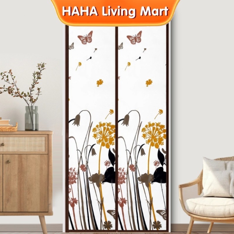 Jual Tirai Magnet Elegan Bahan Plastik PVC (Khusus Ruangan BerAC) Tirai ...