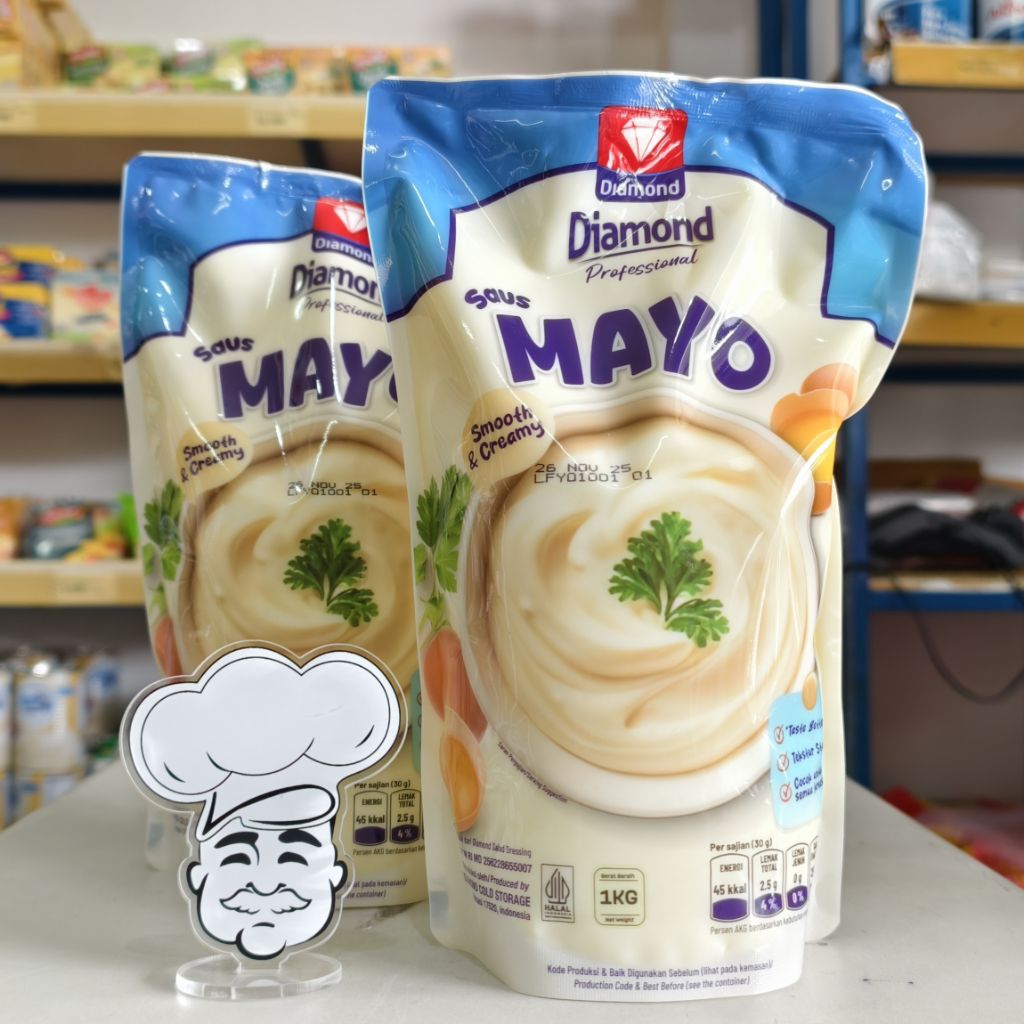 Jual Diamond Mayonaise 1kg / Mayo 1Kg Diamond / Diamond Mayo 1Kg / Saus ...