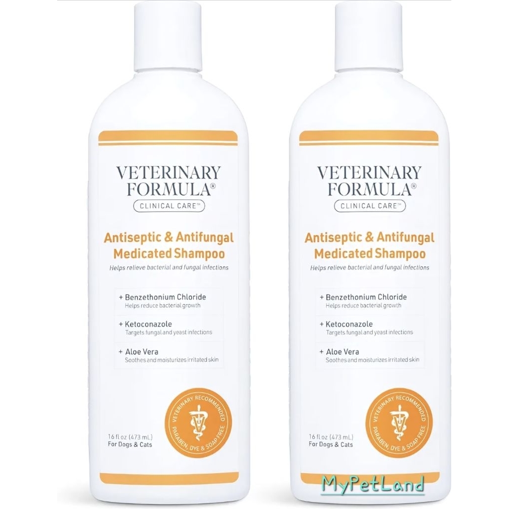Jual Veterinary Formula Antiseptic Antifungal Medicated Shampoo 473ml ...