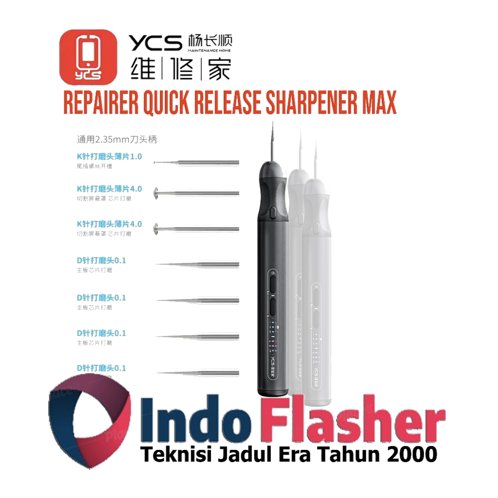 Jual YCS Repairer Quick Release Sharpener MAX Vigorous Model - YCS ...