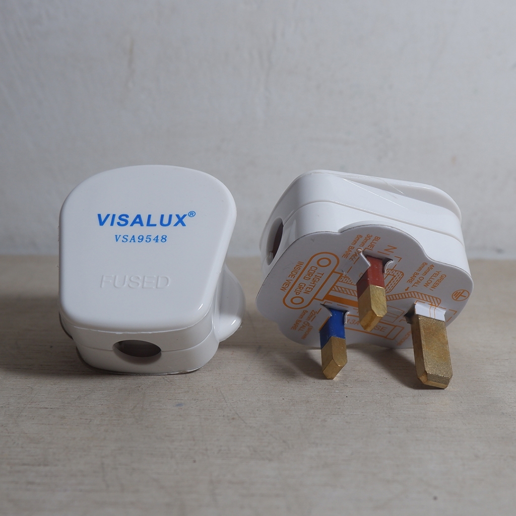 Jual Nerrd Travel Adaptor Colokan Plug Key UK UE 3 Kaki Murah Visalux ...