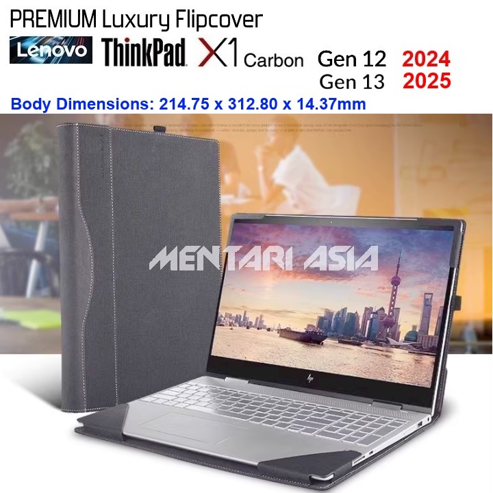 Jual Flipcover Lenovo ThinkPad X1 Carbon Gen-12 Gen-13 - PREMIUM Luxury ...