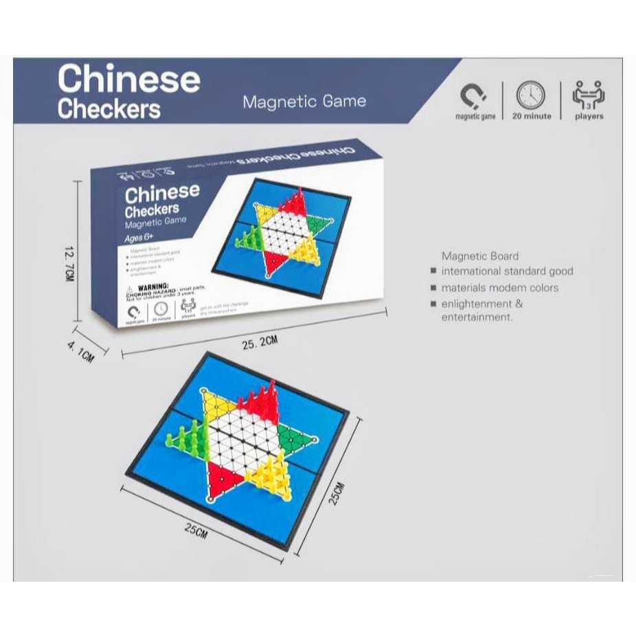 Jual [PREMIUM TOYS] Mainan Halma (Chinese Checkers) 25 X 25 Cm | Shopee ...